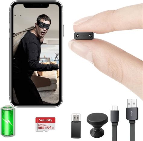 Amazon Com Free 64G Wireless WiFi Smallest Battery Camera HD1080P Mini Cameras Portable