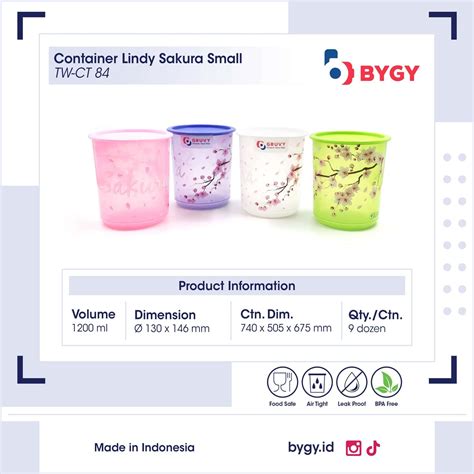 Container Lindy Sakura Small Bygy