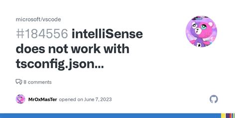 Intellisense Does Not Work With Tsconfigjson Includes · Issue