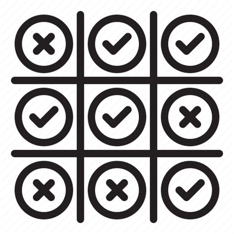 Entertainment Play Game Noughts And Crosses Tic Tac Toe Icon Download On Iconfinder