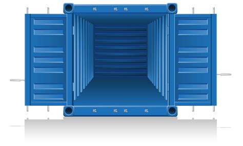 Cargo Container Vector Illustration 514683 Vector Art At Vecteezy