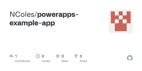 Github Ncoles Powerapps Example App