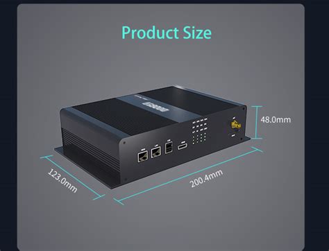 Wireless Controller 5g Iot Edge Computing Gateway Based On Node Red For