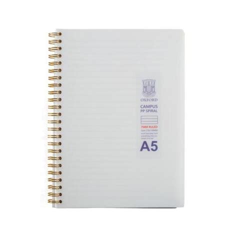 옥스포드 옥스포드 밀크pp 스프링노트 A5 149210mm 위시버킷