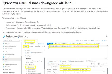 unusual mass downgrade aip label simulation does not work · issue 8395
