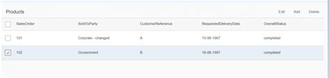 Crud Operations Using Json Data In Sapui5 Erp Qanda