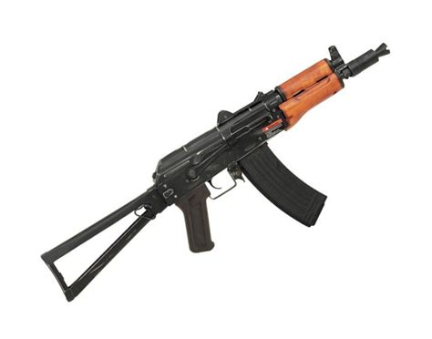 Aps Aks 74u Rifle Airsoft Aeg Aks205a 6mm Preto Airsofts Brasil