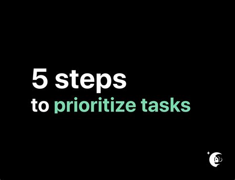 Prioritize Tasks