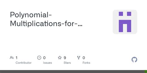 Github Polynomial Multiplications For Latticespolynomial