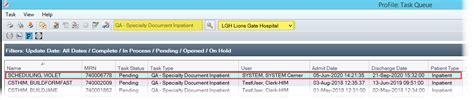Manage Specialty Document Queues In Task Queue Him