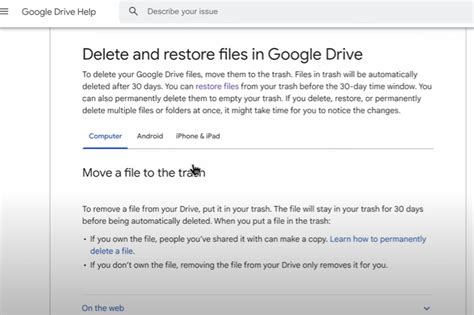 How To Restore Deleted Files From Google Drive