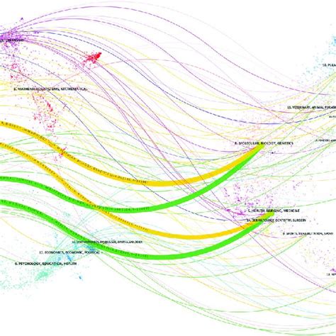 The Dual Map Overlay Of Journals Related To Erectile Dysfunction Download Scientific Diagram