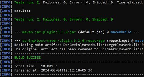 Maven Build And Test Project Geeksforgeeks