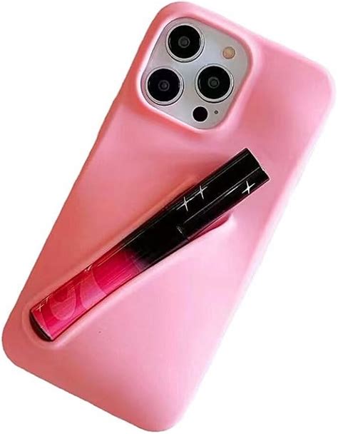 Jtsery Lip Gloss Holder Phone Case For Iphone 16 Pro Max