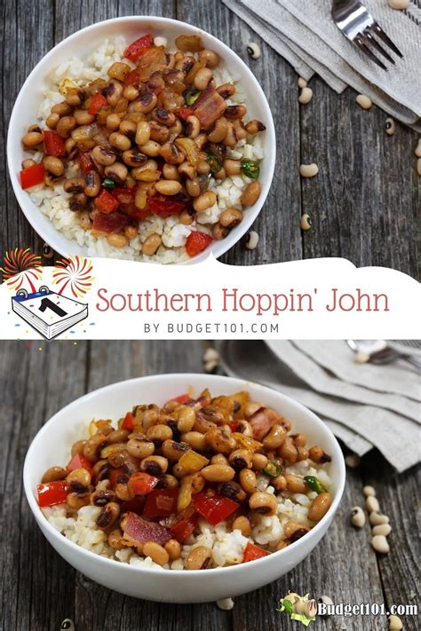 Southern Hoppin John New Year Traditional New Years Menu