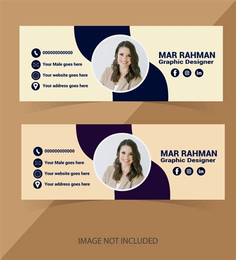 Ataur Rahman On Linkedin Creative Office Email Signature Template Design
