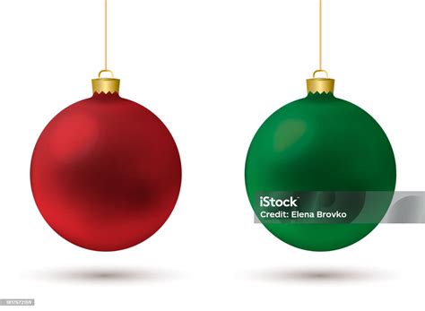 흰색 배경에 고립 된 눈 효과와 빨간색 크리스마스 공과 투명 유리를 설정합니다 컬렉션 다른 크리스마스 볼 템플릿 새해 장난감 장식 스톡 벡터 크리스마스 장식품에 대한 스톡