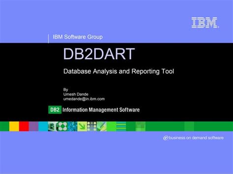 Db2dart And Inspect Ppt Databases Computer Software And Applications