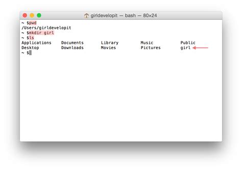 Intro To The Command Line ~ Girl Develop It