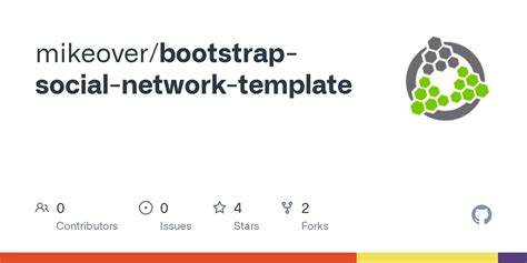 GitHub Mikeover Bootstrap Social Network Template