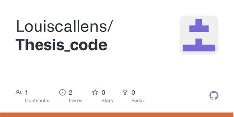 Github Louiscallensthesiscode