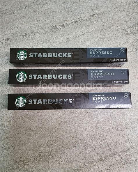 스타벅스 에스프레소 로스트 네스프레소 호환 캡슐커피 새 리빙생활 중고나라