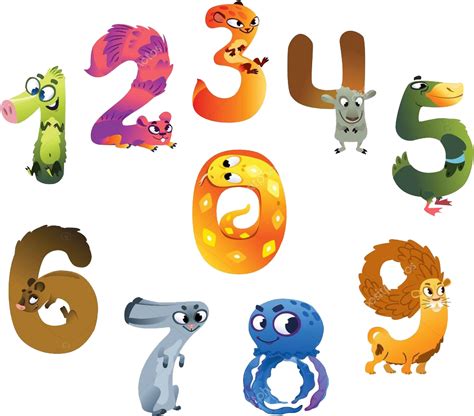 Download Animated Numberswith Characters