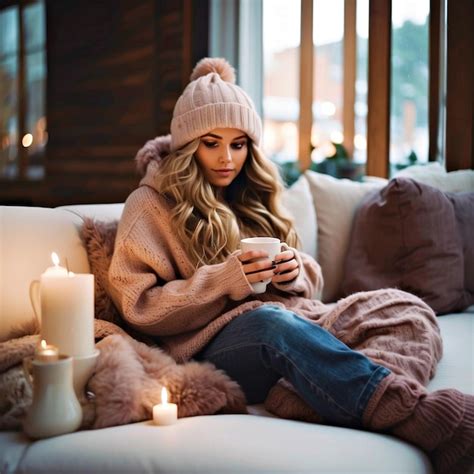 Premium Photo Winter Cozy