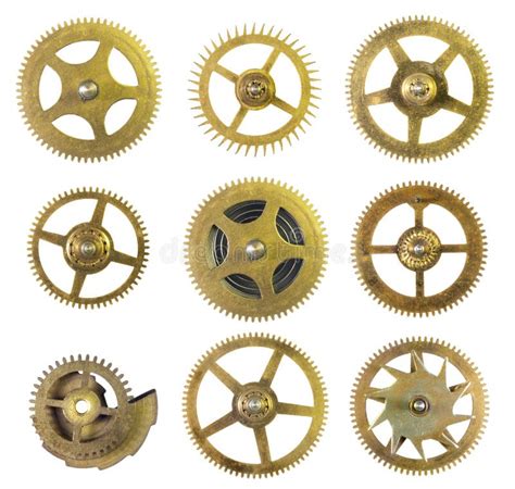 Clock Cogs Stock Photo Image Of Gears Retro Time Clock 12155174