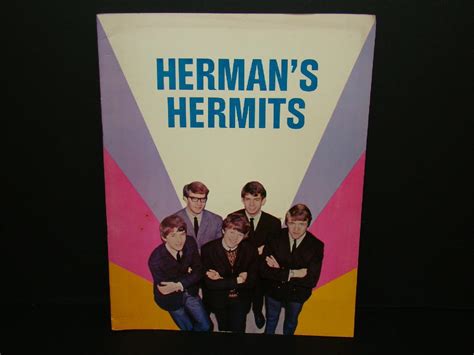1965 Hermans Hermits Concert Program