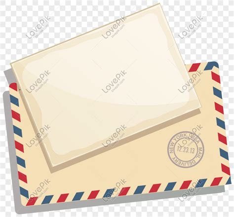 봉투 및 편지 벡터 Png 일러스트 무료 다운로드 Lovepik