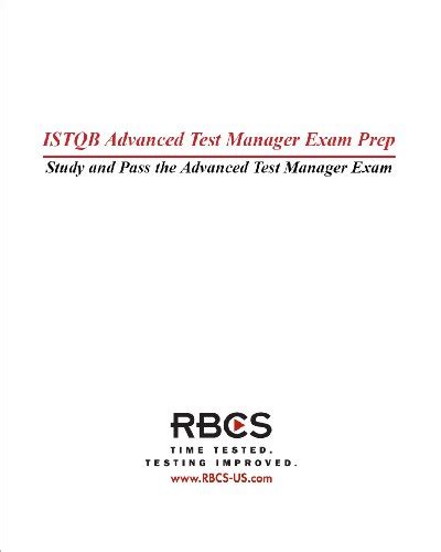 9780977818754 Istqb Advanced Test Manager Exam Preparation Guide 2ed