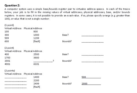 Solved Question A Computer System Uses A Simple Chegg