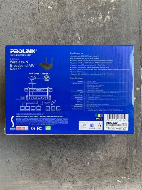 Prolink Wireless N Broadband Ap Router Computers And Tech Parts And Accessories Networking On