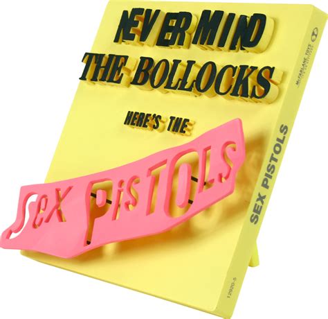 Sex Pistols Never Mind The Bollocks 3d Album Cover Jj Sports And