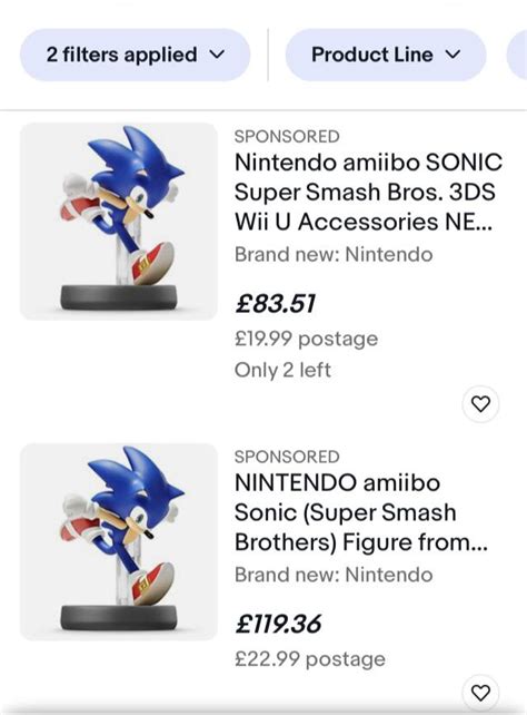 Does Anybody Have Any Idea As To Why Sonic Amiibo Have Skyrocketed In Price The One Amiibo I