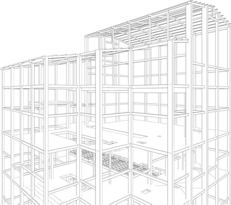 Premium Vector 3d Illustration Of Building Structure