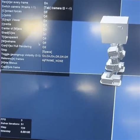 [python] Low Fps ~2 3 When Running Mujoco Simulation In Livelybot Pi Rl Baseline Possible