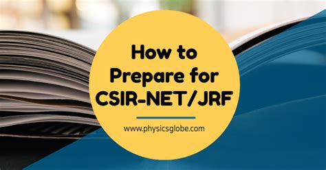 HOW TO PREPARE FOR CSIR NET JRF EXAM