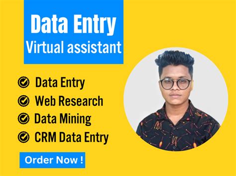 Virtual Assistant Data Entry Typing Copy Paste And Web Research Upwork