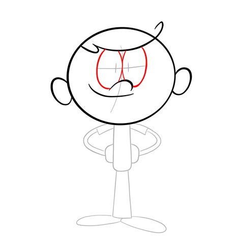 How To Draw Lincoln Loud The Loud House Sketchok