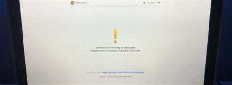 How To Fix Chrome OS Is Missing Or Damaged On Your Chromebook