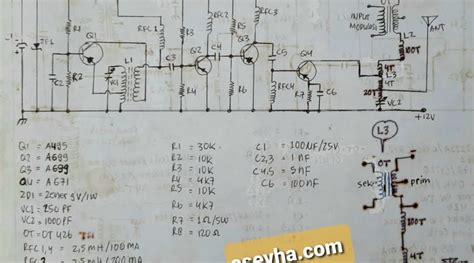 Skema Pemancar 80 Meter Band Sw 25 Watt Dengan Transistor Pnp Tutorial Elektronika And Hoby