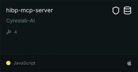 Have I Been Pwned Mcp Server Glama