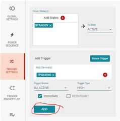 TPS6594 Q1 No Correct STARTUP DEST Trigger Detected In The Validate PFSM Power Management