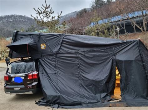 스토리지웍스 블랙에디션 루프탑텐트 당근 중고거래