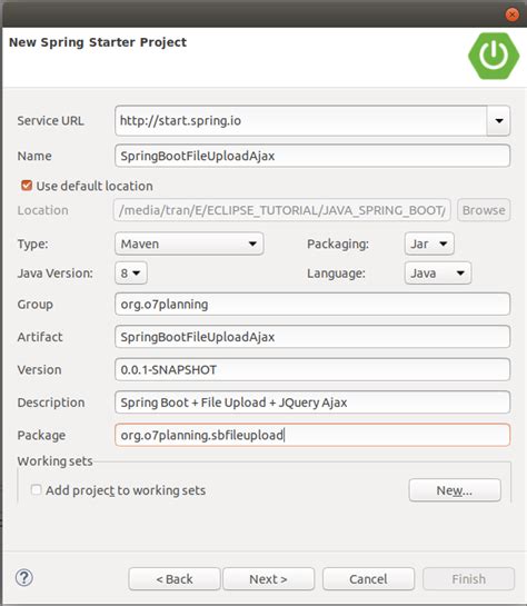 Spring Boot File Upload With Jquery Ajax Example