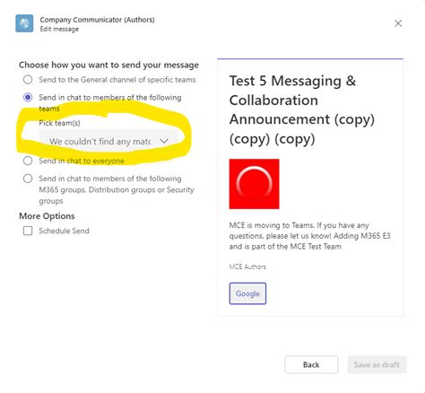Company Communicator Is Not Sending Messages To Everyone · Issue 1172 · Officedev Microsoft