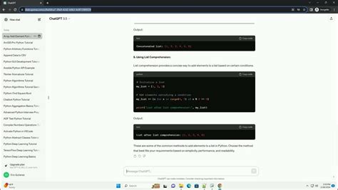 Array Add Element Python Youtube