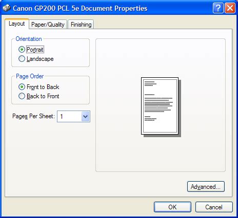 Print Property Sheet Win32 Apps Microsoft Learn